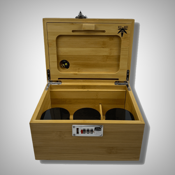 OG Bzz Box - Large Bamboo Stashbox (9" x 7" x 6") - 421Store